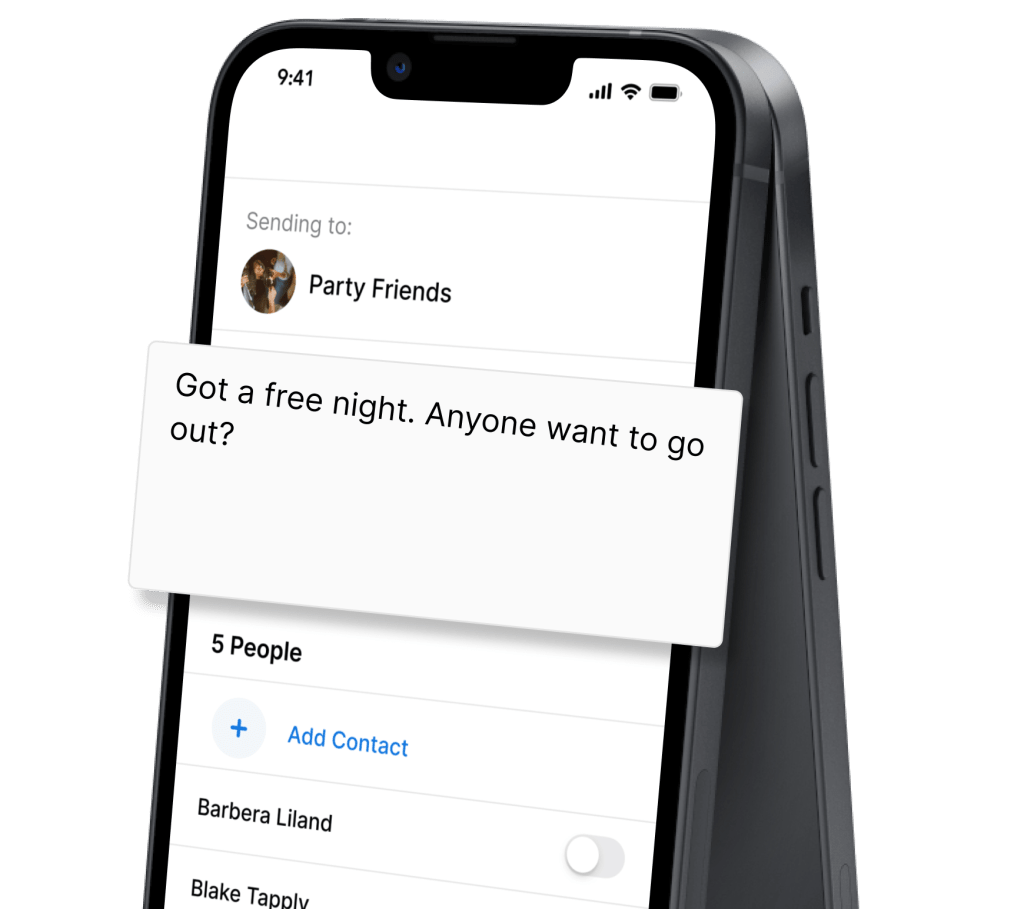Brodkast App - Mass Messaging. No Reply-All.